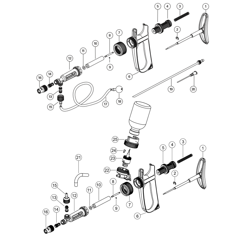 All spare-parts Socorex ultra 1810 Syringes